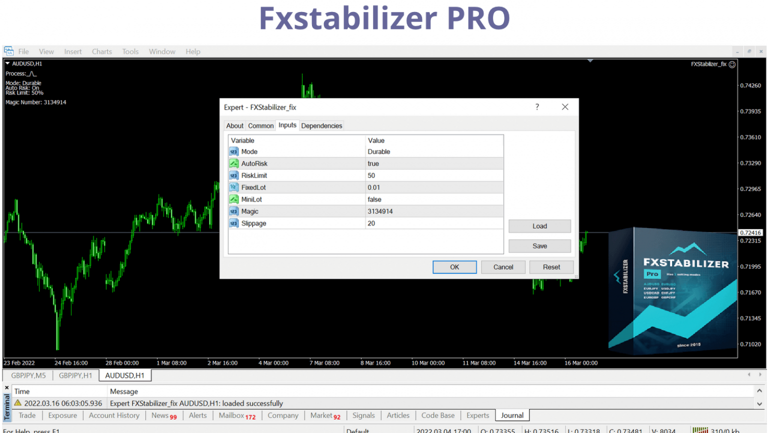 FXSTABILIZER PRO EA-perfect stable FX Robot | Forex Outlet Shop