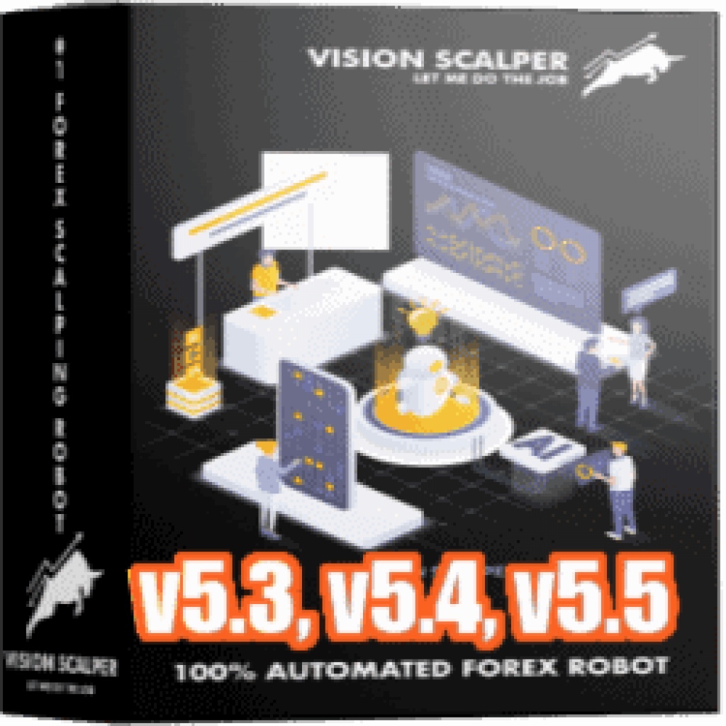 Vision Scalper EA v5.3, v5.4 & v5.5(3 FX Robots) | Forex Outlet Shop