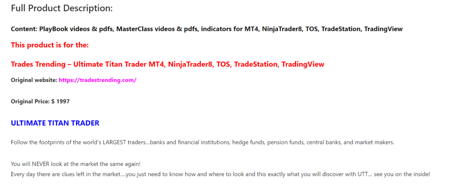 The Best NT8 Tool 1 MT4, NT8,TOS,TS,TV | Forex Outlet Shop