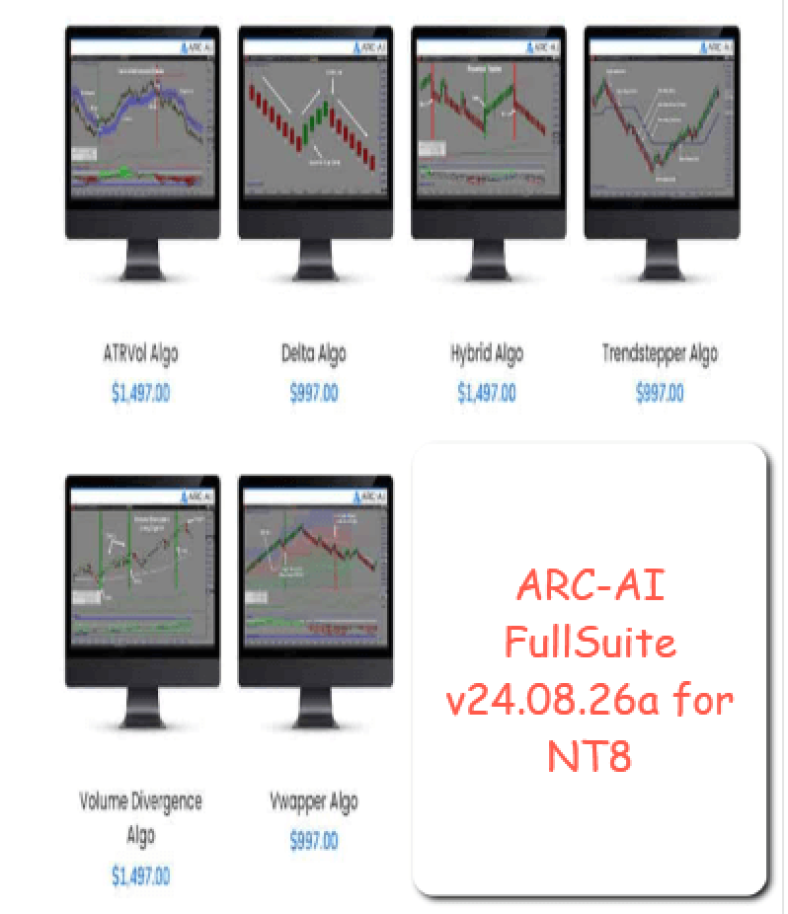 ARC-AI FullSuite v24.08.26а for NT8 (NEW ORIGINAL) | Forex Outlet Shop